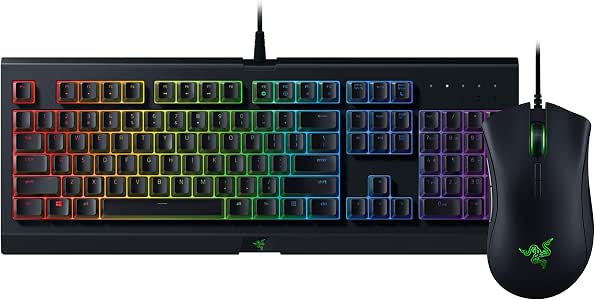 Amazon.com: Razer DeathAdder Elite Gaming Mouse and Razer Cynosa Chroma ...