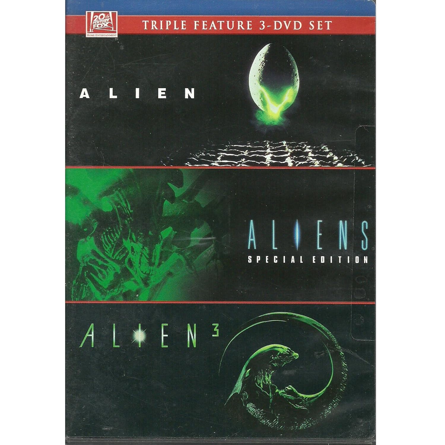Amazon.com: Alien / Aliens / Alien 3 Triple Feature 3 DVD Set: Movies & TV