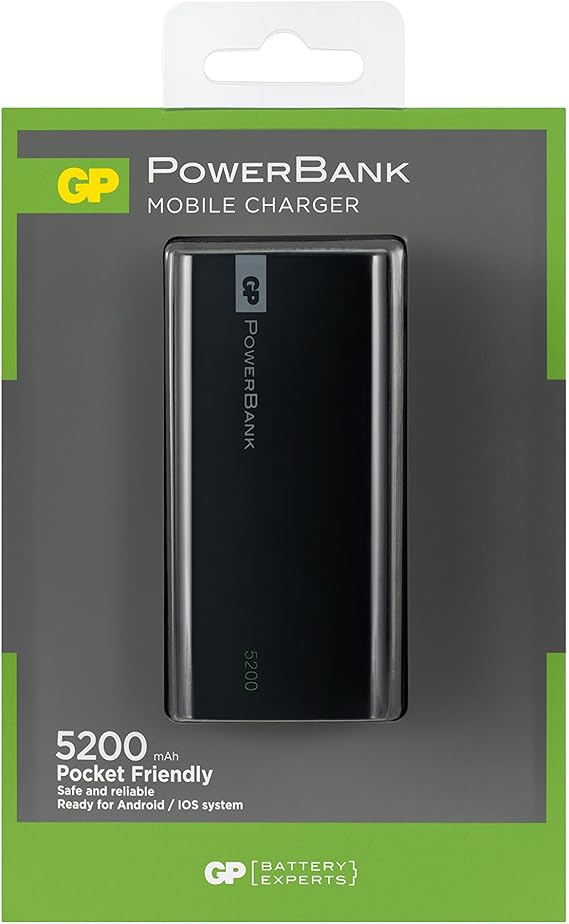 GP PowerBank 5200mAh - Ultra Powerful & Compact: Amazon.co.uk: Electronics