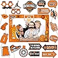 Amazon.com: Generic Basketball Party Decorations Basketball Photo Booth ...