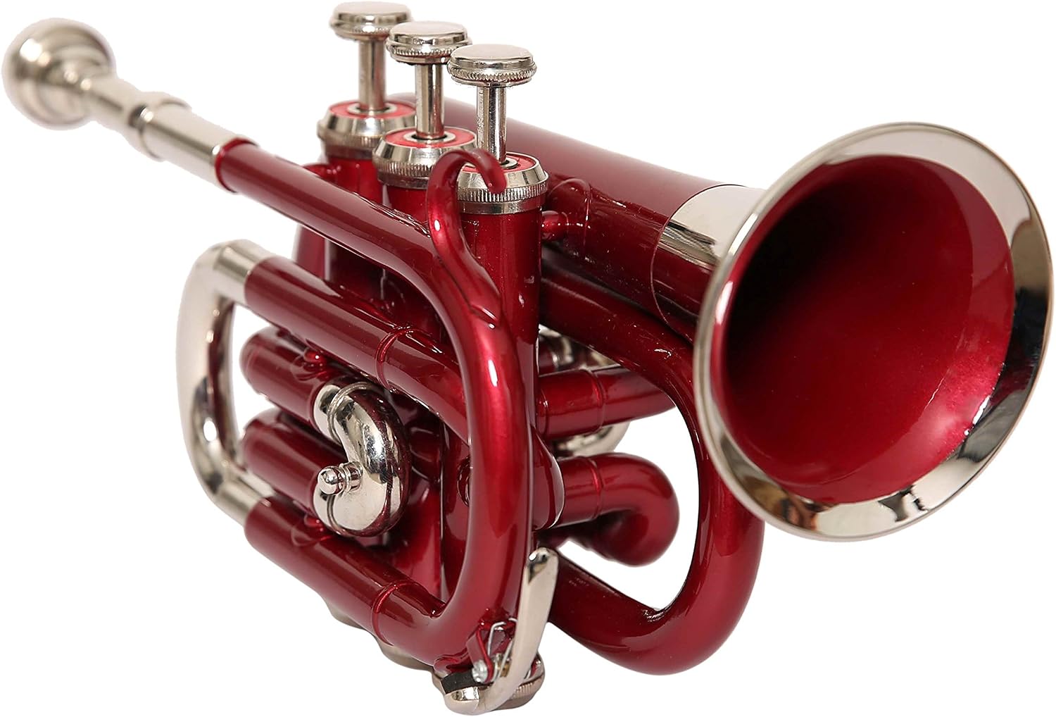 Ottoni colore Pocket tromba BB Pitch Rosso laccato Strumenti Musicali ...