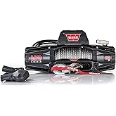 WARN 103254 VR EVO 12 Electric 12V DC Winch with Steel Cable Wire Rope ...