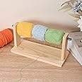 Amazon.com: Sparkle Race Wooden Crochet Yarn Holder, Single Revolving ...