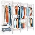 Amazon.com: Raybee Clothes Rack 985 LBS Clothing Rack Heavy Duty ...