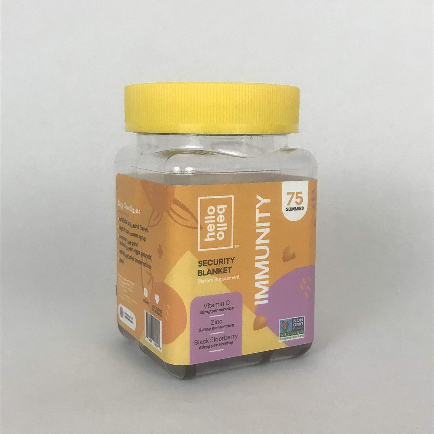 Amazon.com: Bello Immunity Vitamin C, Zinc, Elderberry, Security ...