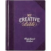 KJV Holy Bible, My Creative Bible, Faux Leather Flexcover - Ribbon ...