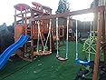 Little Tikes Real Wood Adventures Bobcat Ridge Backyard Playset Climb ...