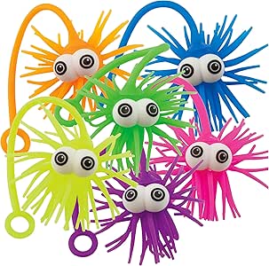 Amazon.com: Giggle Time Stretchy Yoyo | Sea Urchin Jelly Ball Face with ...