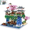 Amazon.com: SAMYBLOCKS 3600PCS Micro Mini Blocks Peach Blossom Pond ...