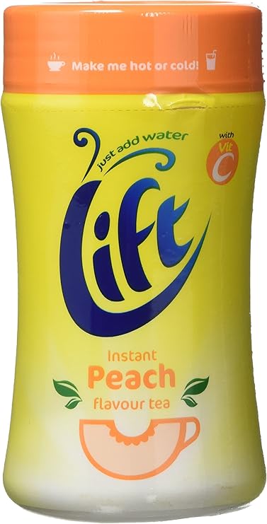 Lift Instant Peach Flavoured Tea 300 g (Pack of 6): Amazon.co.uk: Grocery