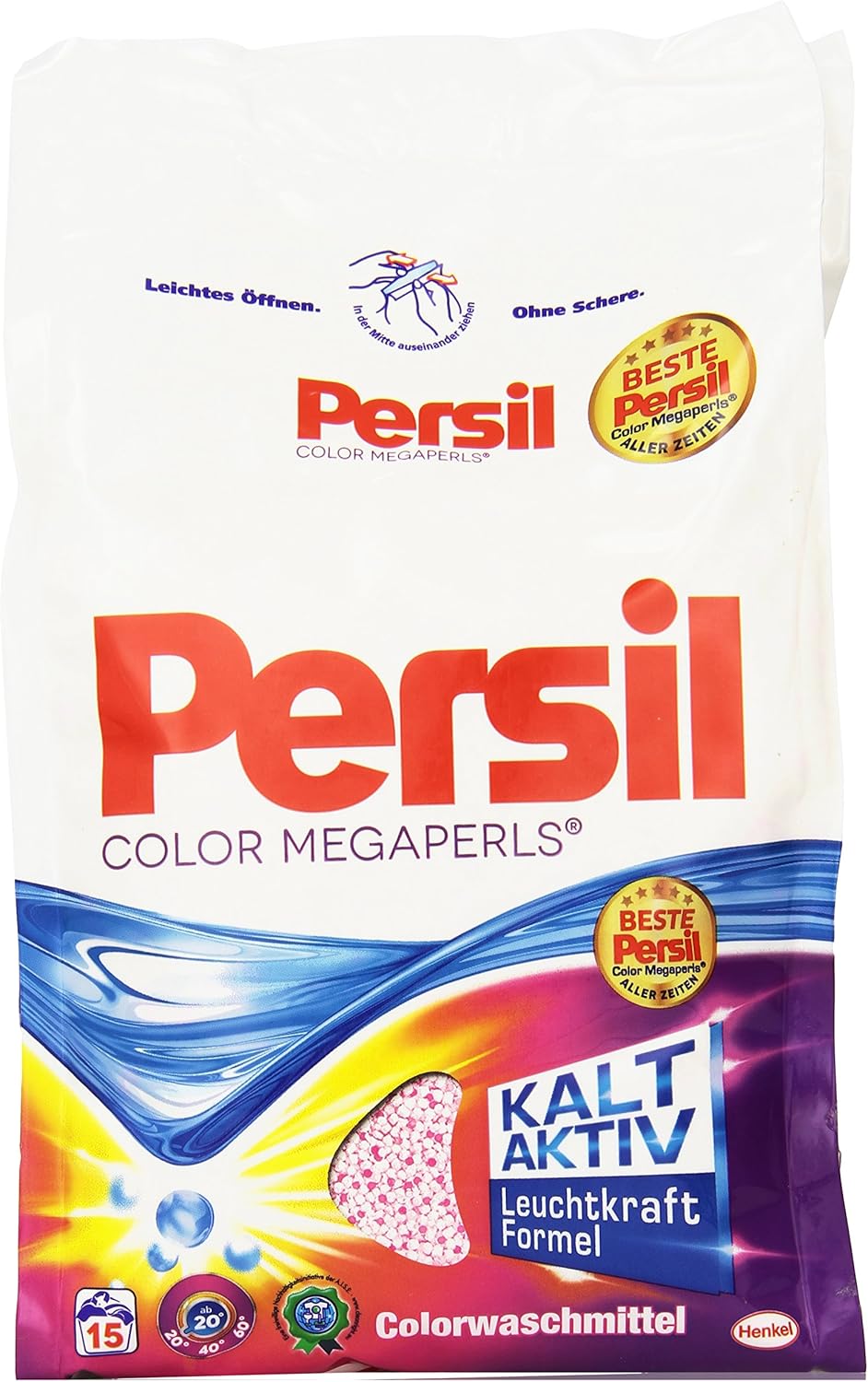 Persil Color Megaperls, 15 Waschladungen: Amazon.de: Drogerie ...