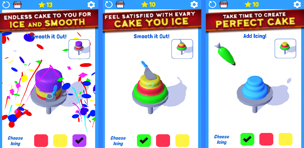 Amazon.com: Perfect Cake Icing and Smoothing - Cake Decorating Game ...