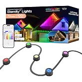 Enbrighten Vibe Eternity Permanent Outdoor Lights, 100ft, 72 RGBWIC ...