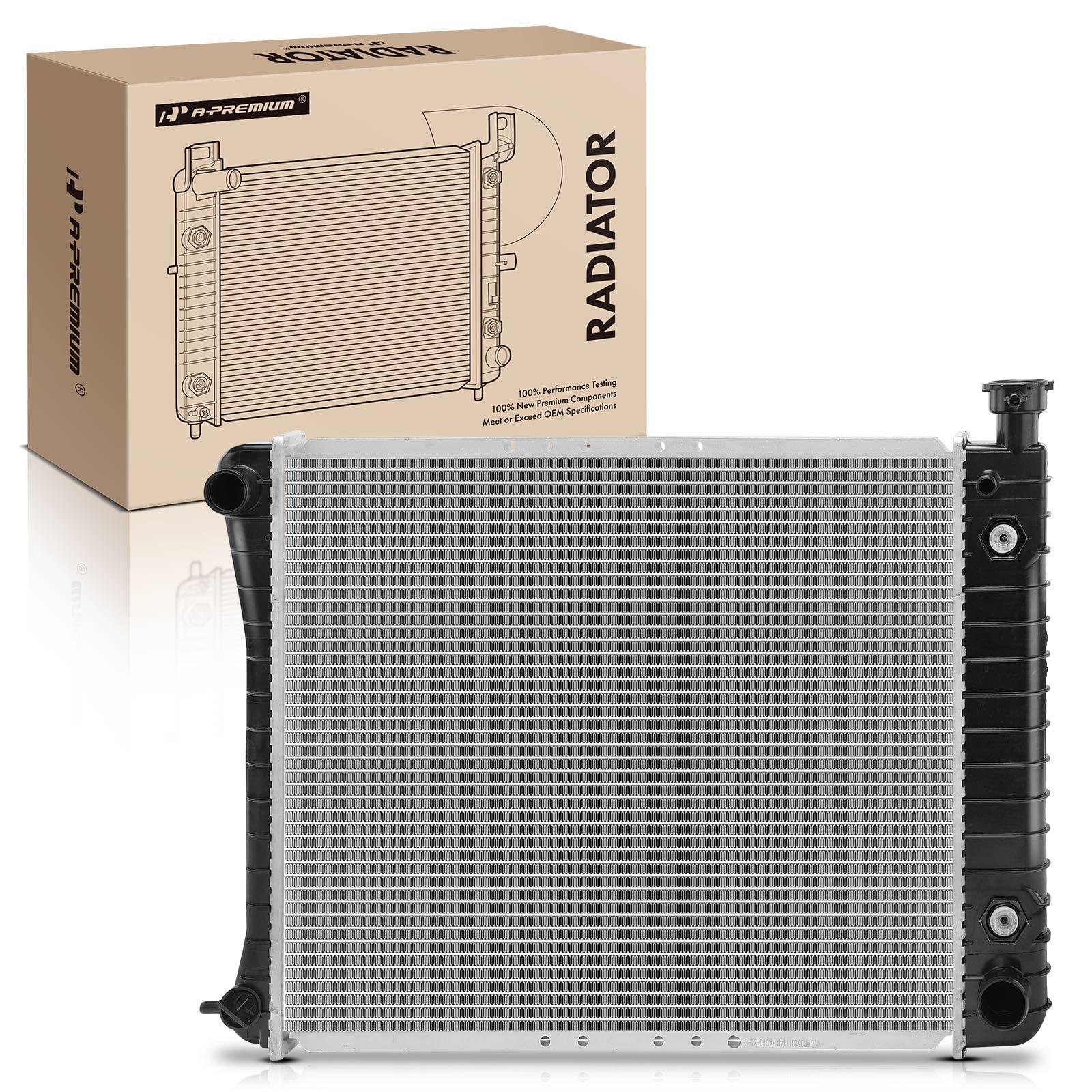 A-Premium Engine Coolant Radiator with Transmission Oil Cooler ...