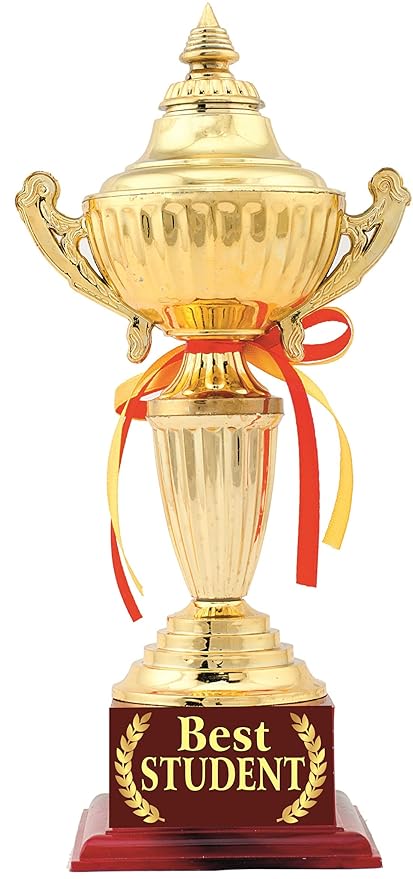 Best Student Trophy : Award : Gift by Aark India (PC-00495): Amazon.in ...