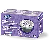 Amazon.com: Carebag Commode Liners with Super Absorbent Pad, 20 Count ...
