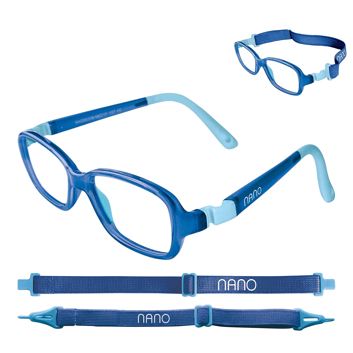 Buy Nano Children Eye Glasses Blue and Sky Blue Spectacle Frame RE-PLAY ...