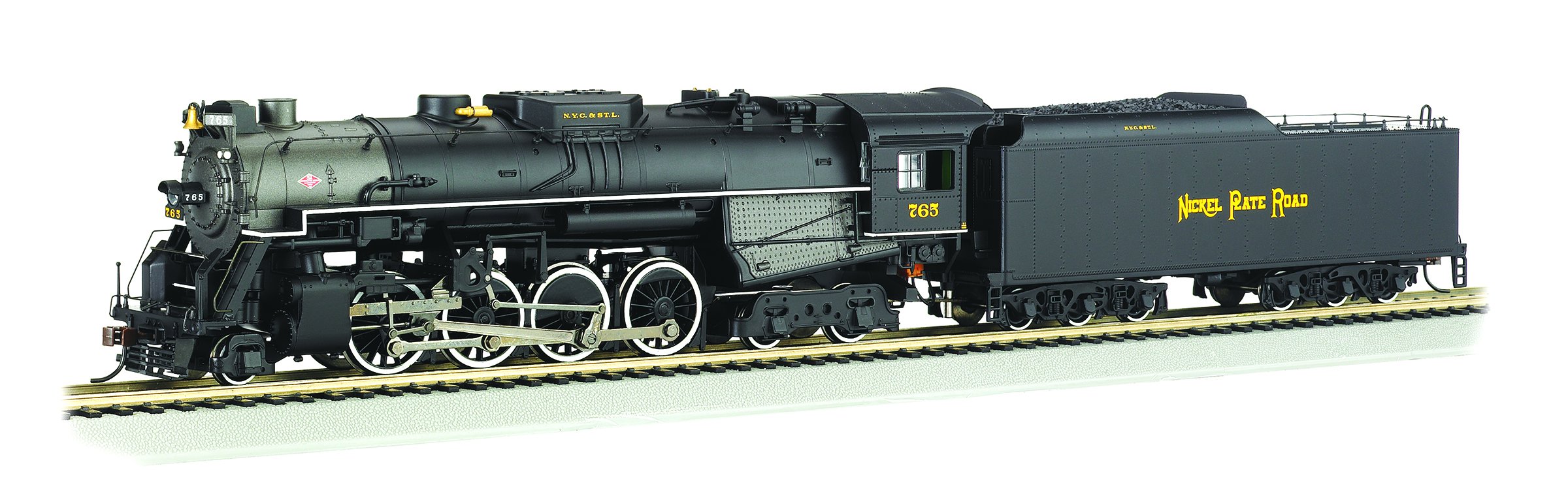 Mua 2-8-4 Berkshire Steam Locomotive & Tender -- DCC Sound Value Equipped NICKEL PLATE #765 ...