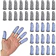 Amazon.com: EORTA 40 Pieces Cut Resistant Finger Cots, Reusable Finger ...