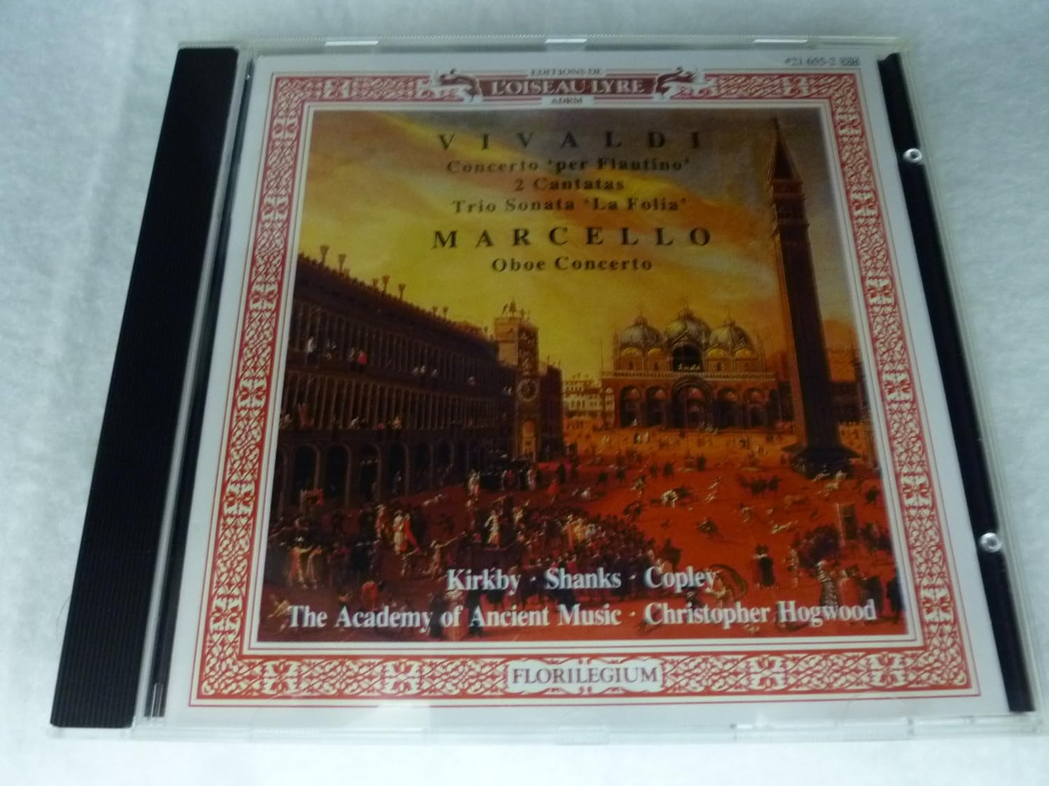 Vivaldi, Hogwood, Academy of Ancient Music, Emma Kirkby - Vivaldi: "La Folia" (Cantatas ...