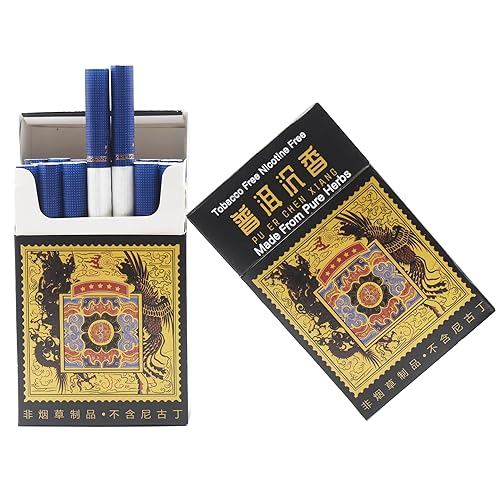 Herbal Cigarettes - Tobacco and Nicotine Free-Made from pure herbs with ...