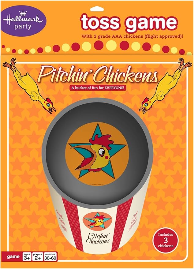 Amazon.com: Pitchin' Chickens Toss Game Party Accessory: Health ...