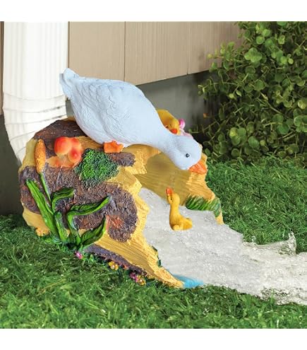 Adorafur Downspout Substitution Decorative Extension YardsBee Gnome ...