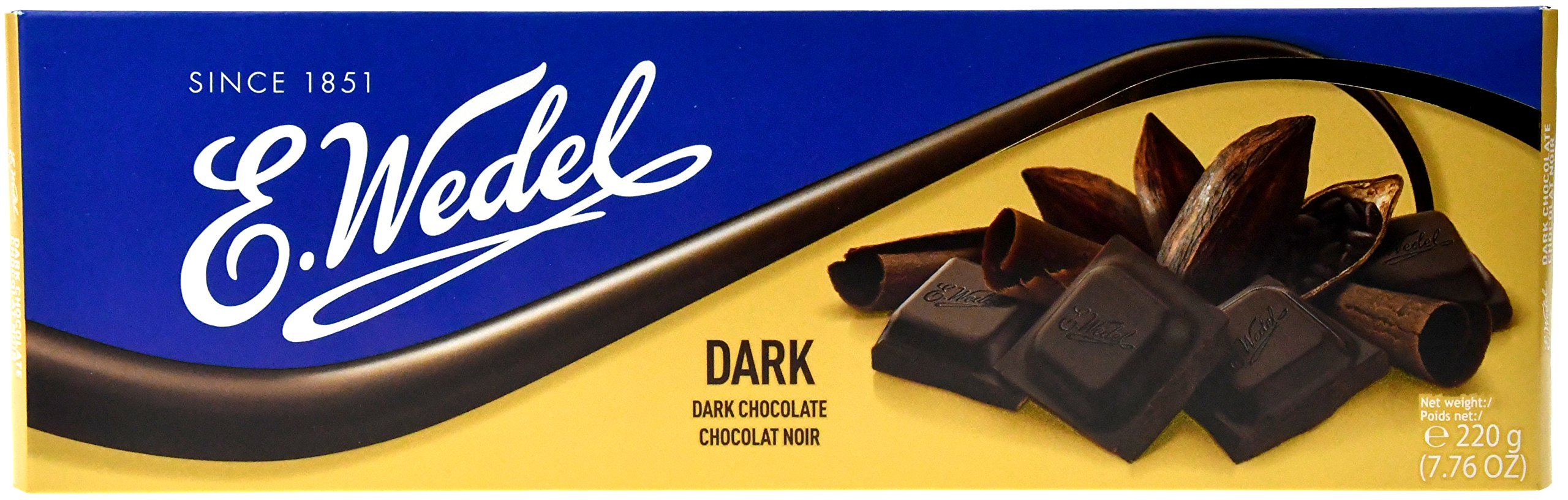 Amazon.com : E. Wedel Dark Chocolate (100g/3.5oz) : Candy And Chocolate ...