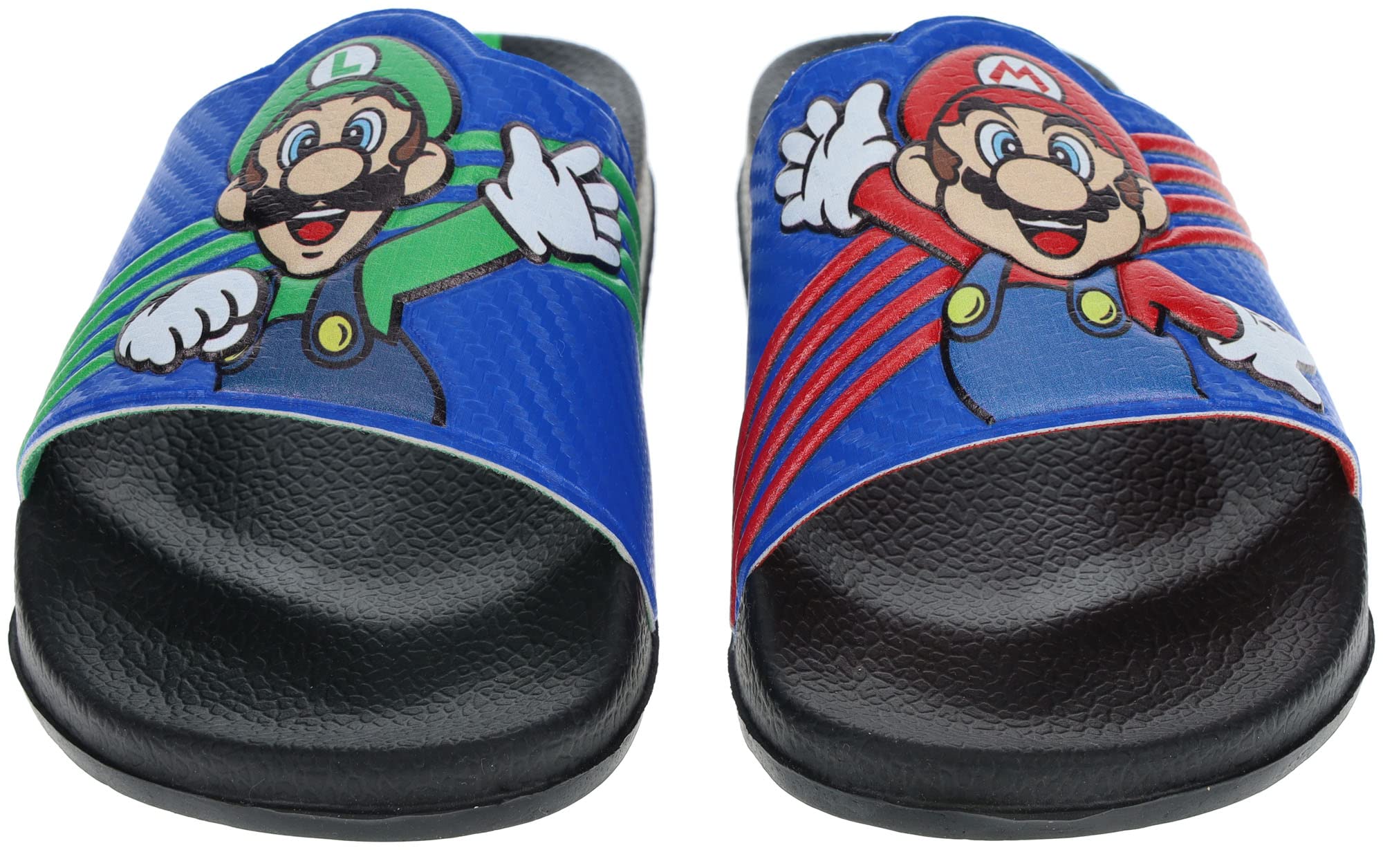 Mua Super Mario Nintendo Sandals, Mario and Luigi Mismatch Slide Sandal ...