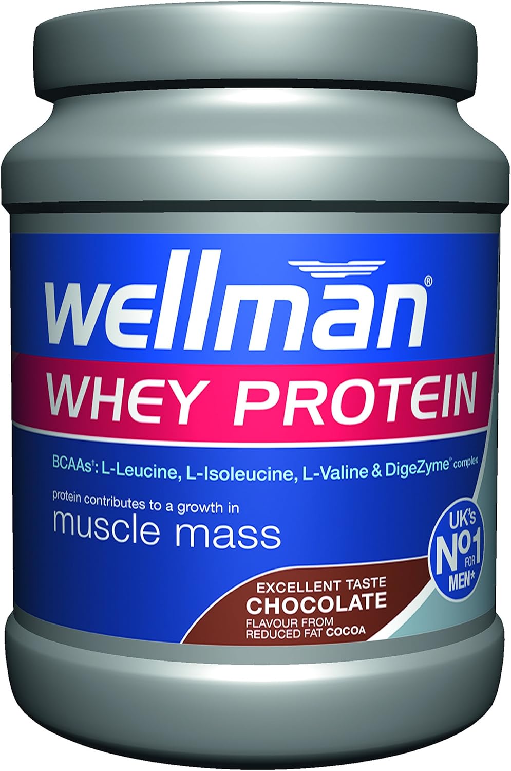 Wellman Whey Protein, 400 g, Chocolate: Amazon.co.uk: Health & Personal ...