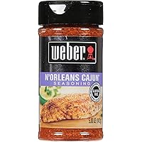 Amazon.com : Weber N'Orleans Cajun Seasoning, 5 Ounce Shaker (Pack of 6) : Grocery & Gourmet Food