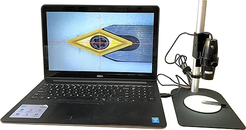 iGaging Digital Measuring Microscope Adjustable 10X - 200X USB ...