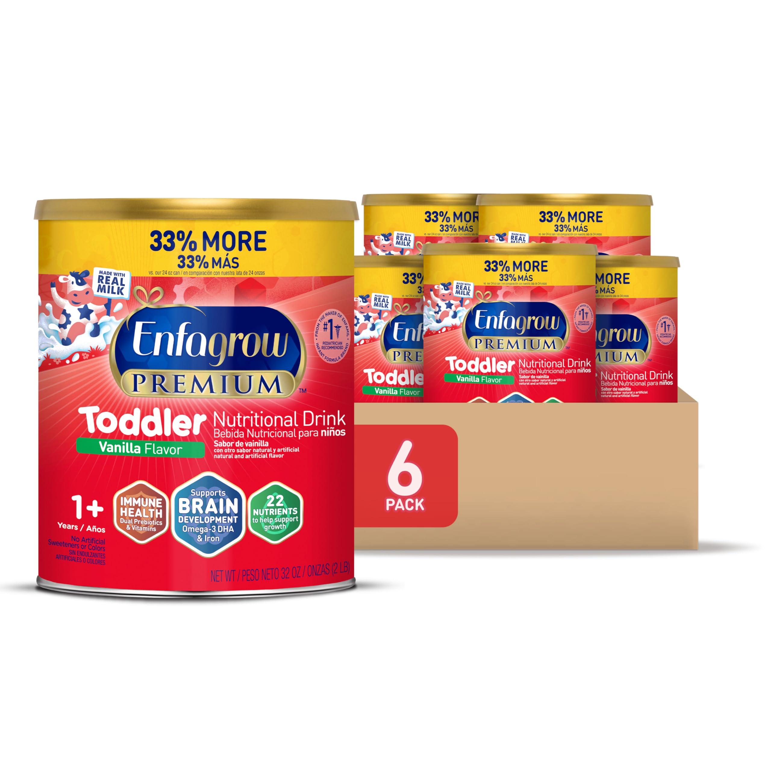 Mua Enfagrow Premium Toddler Nutritional Drink 32 oz. Powder (6 Cans ...