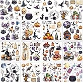 Amazon.com: Shejdgart Halloween Rub on Transfers for Crafts - 8 Sheets ...