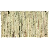 Amazon.com: Sturbridge Country Rag Rug in Denim 24" x 72" : Home & Kitchen