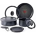 Amazon.com: T-fal Ingenio Expertise Non Stick Cookware Set 8 Piece ...