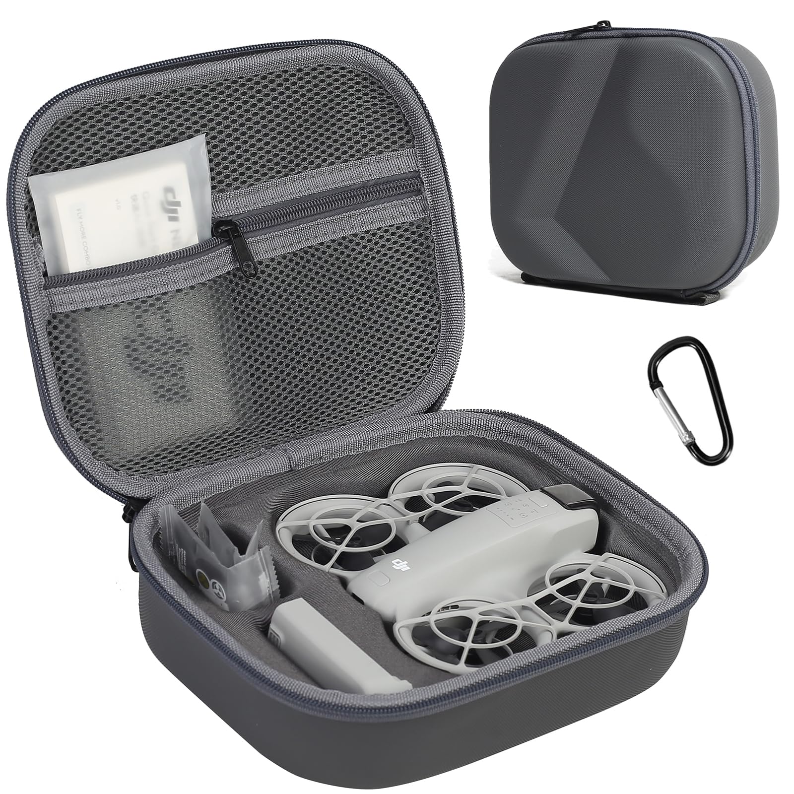 Pemalin Neo Case, Small Neo Portable Hard Storage Case with Carabiner ...