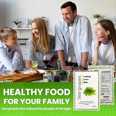 Mua Sea Grapes to Eat Seaweed Snacks Salad Kit 100GR VeganZen Umibudo ...