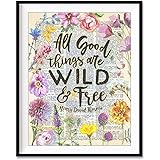 Amazon.com: All Good things Are Wild and Free, Henry David Thoreau ...