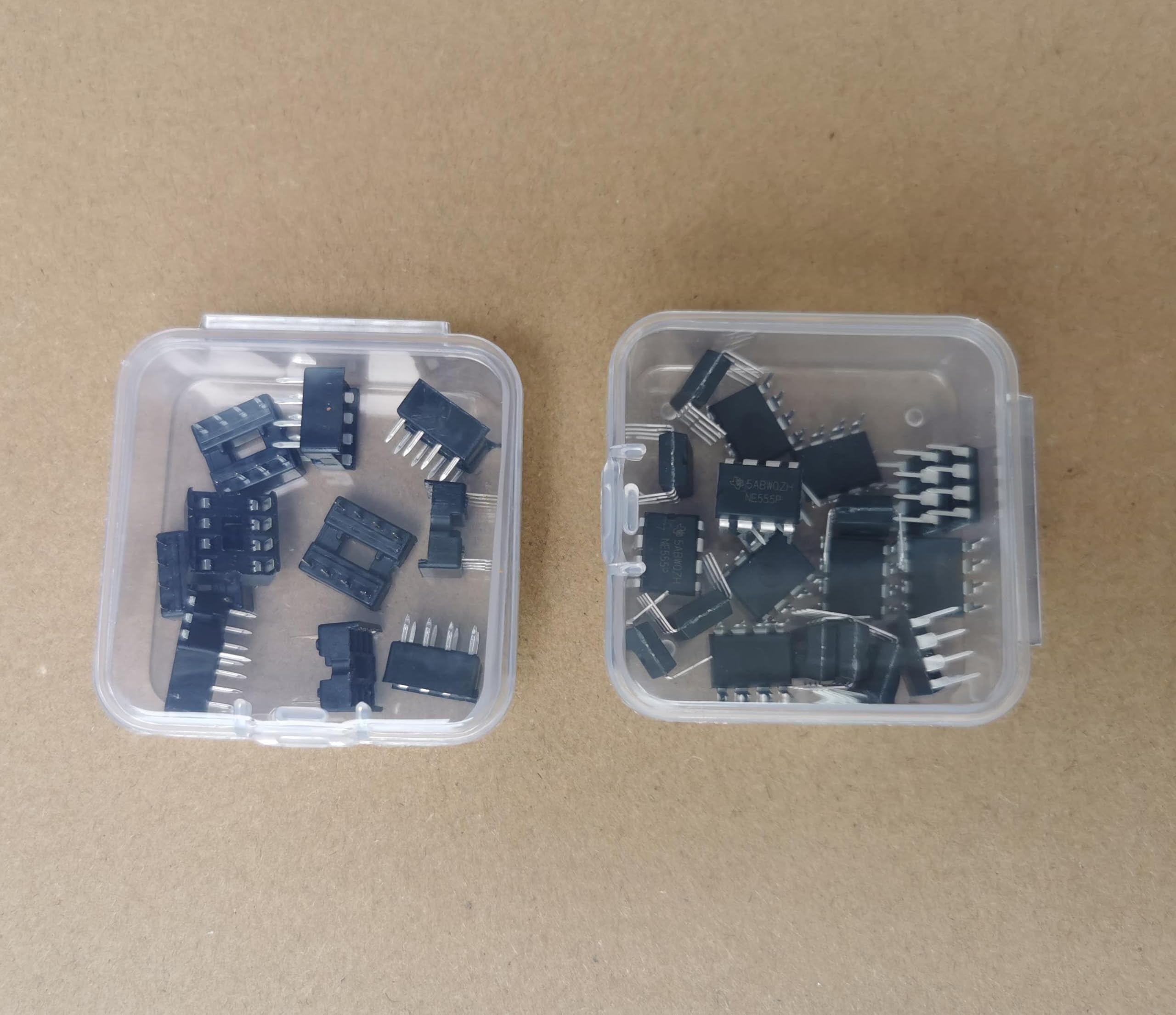 555 Single High-Precision Timer IC NE555 NE555P NE555N Pulse Generator ...