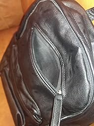 Amazon.com: BAOSHA BP-08 TOP PU Leather Laptop Backpack School College ...