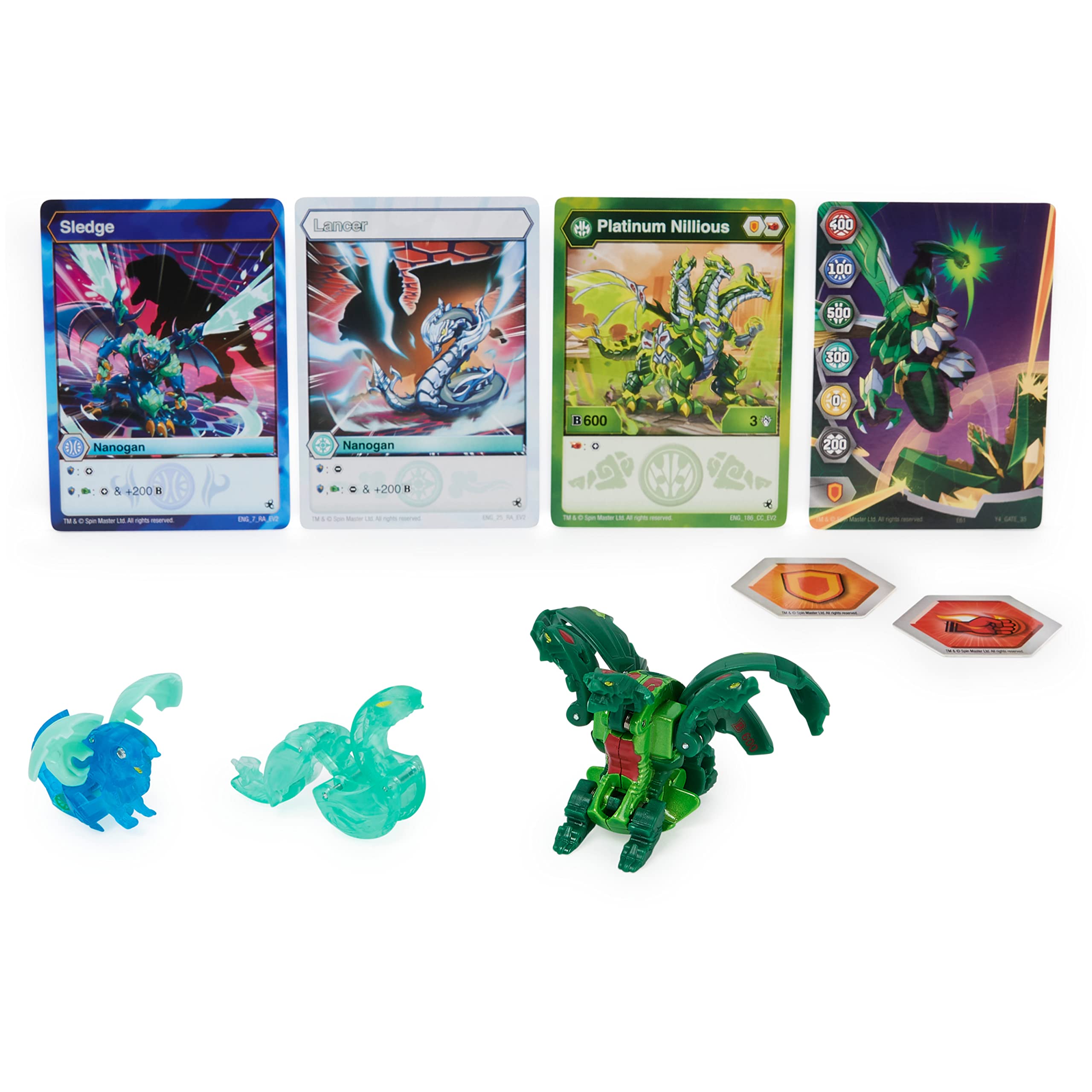 Mua Bakugan Evolutions, Nillious with Nano Sledge and Lancer Platinum ...