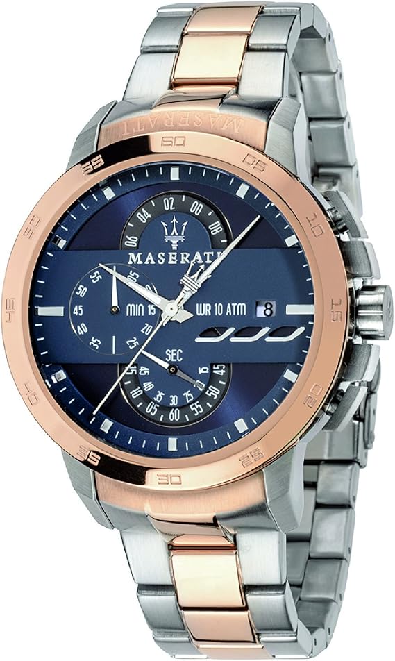 MASERATI Reloj Cronógrafo para Hombre de Cuarzo con Correa en Acero ...