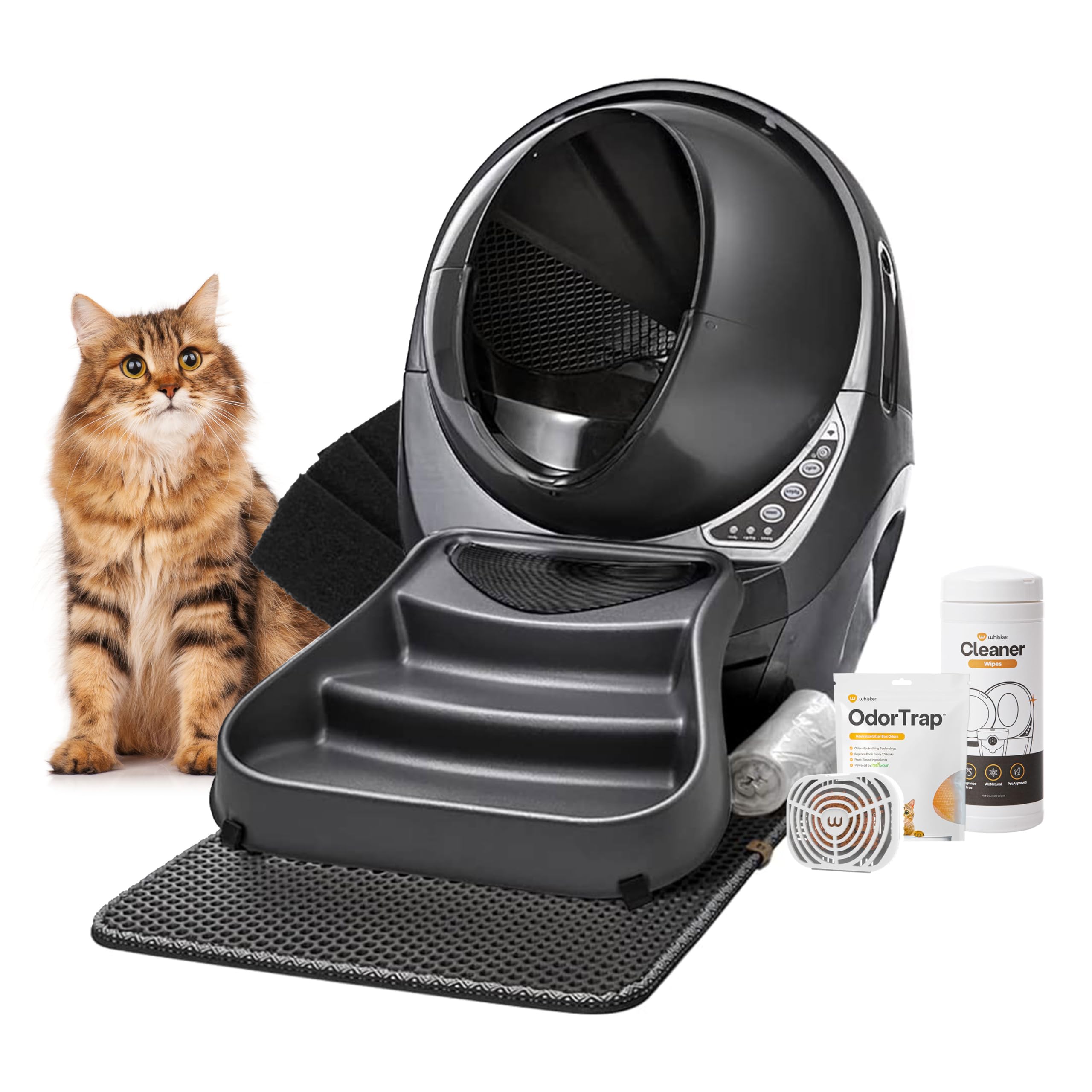 Mua Litter-Robot 3 Pro Bundle by Whisker, Grey - Includes Litter-Robot ...