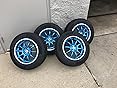 Amazon.com: Konig Lightning Blue Wheel with Machined Lip (15x7"/4x100mm ...