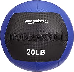Amazon.com : Amazon Basics Training Exercise Wall Ball, 20-Pound ...