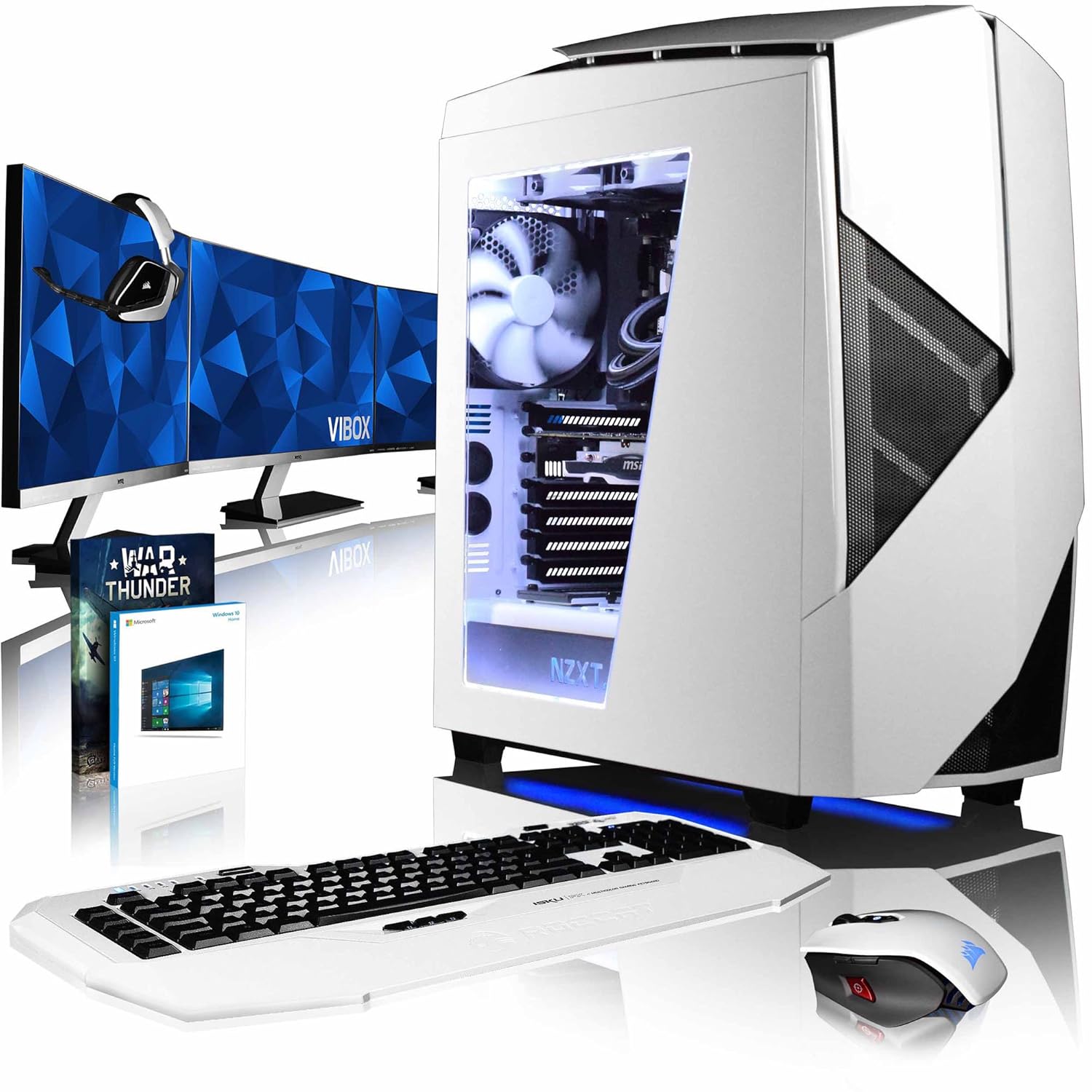 Vibox Rapture XM760-177 Gaming-PC-dator med spelpaket, Windows 10 OS ...