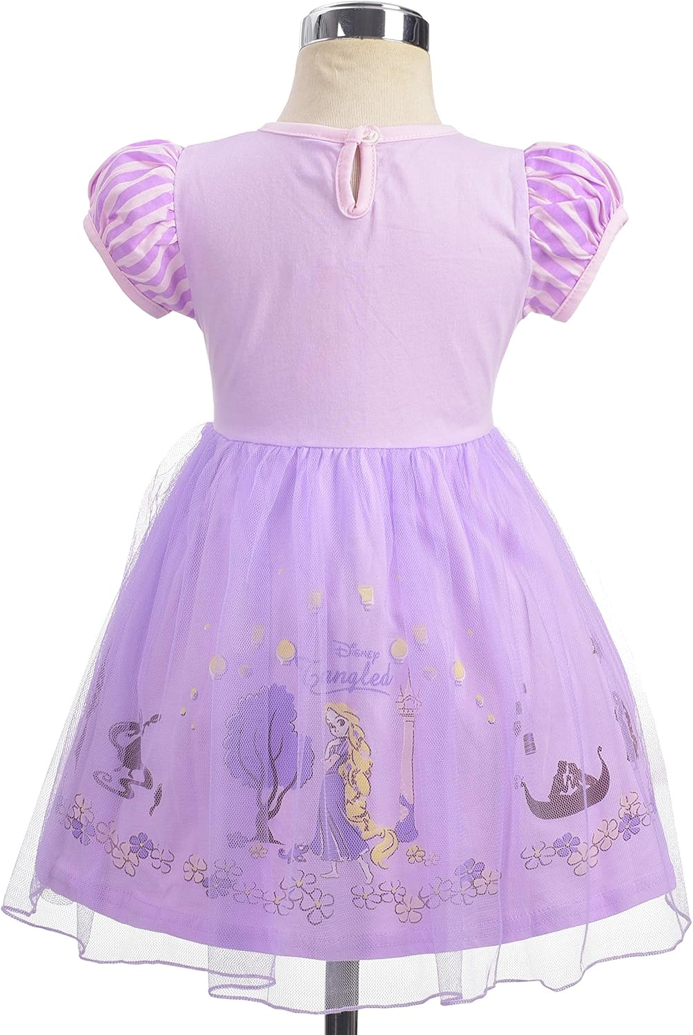 Lito Angels Princess Rapunzel Summer Tulle Dress for Kids Girls ...