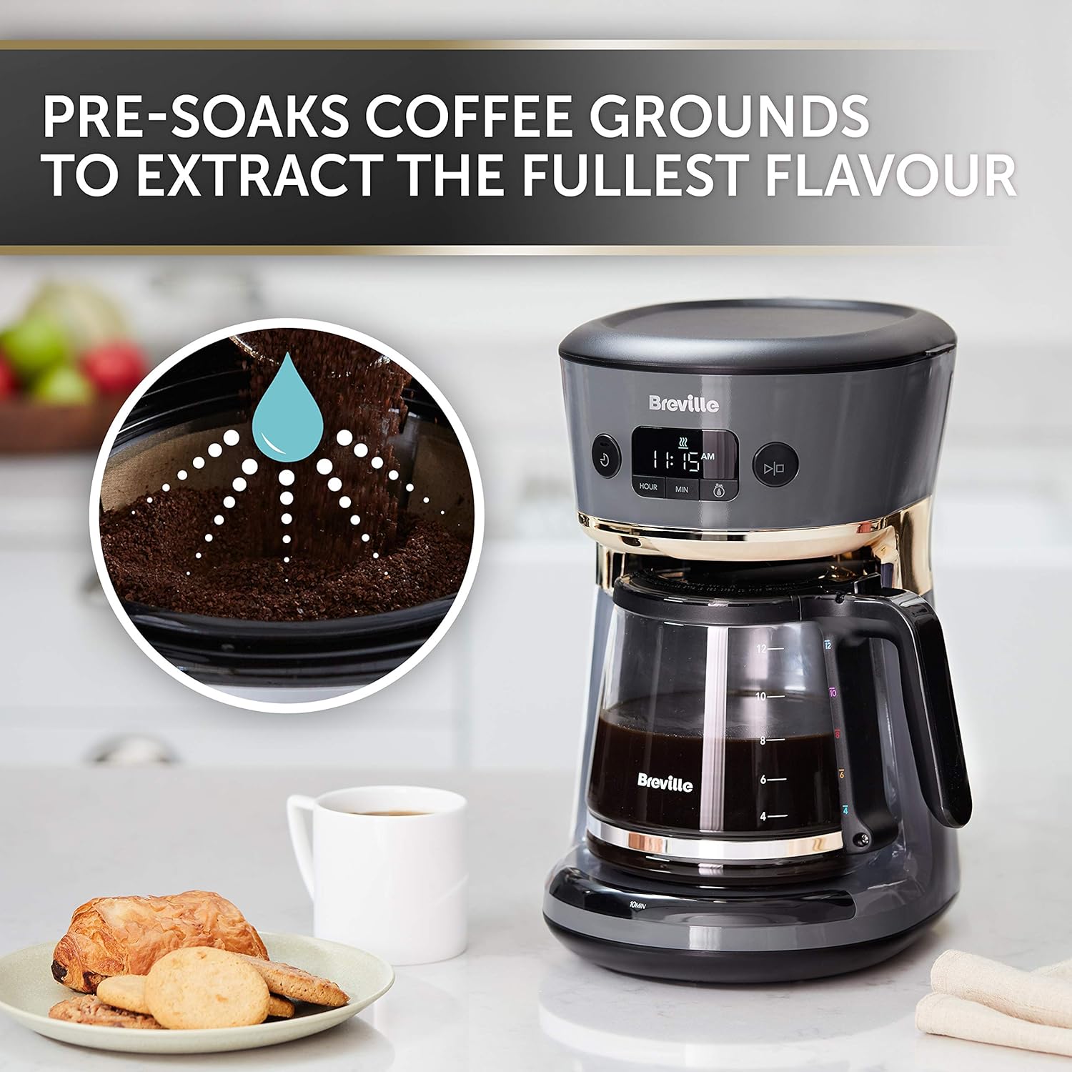 Breville Mostra Easy Measure Filter Coffee Machine | 12 Cup ...