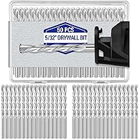 Amazon.com: Tondiamo 100 Pcs Drywall Bit Drywall Guide Point Cutting ...